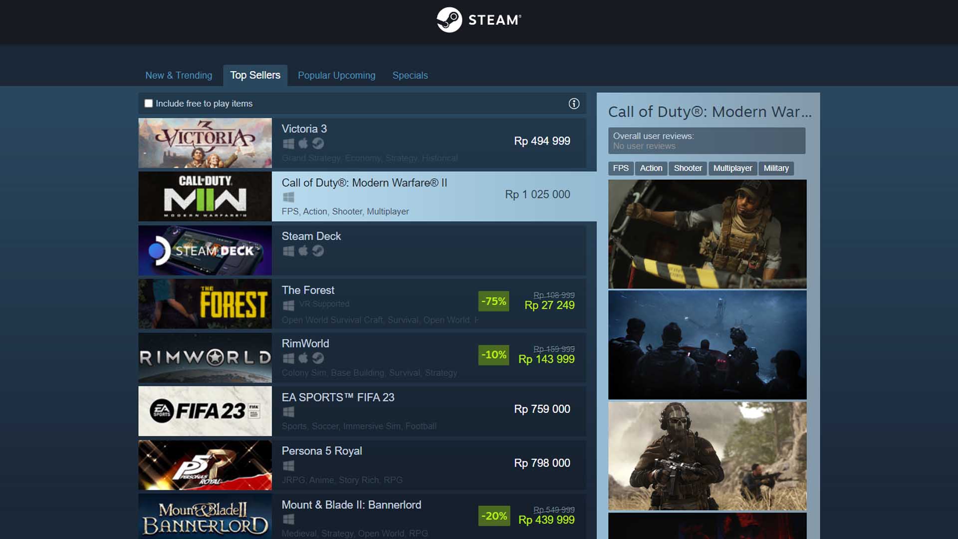 Harga Game Steam Indonesia Dikabarkan Bakal Naik Hingga 80% - Zilbest
